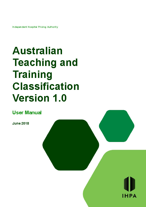 Australian Teaching and Training Classification (ATTC) – Version 1.0 ...